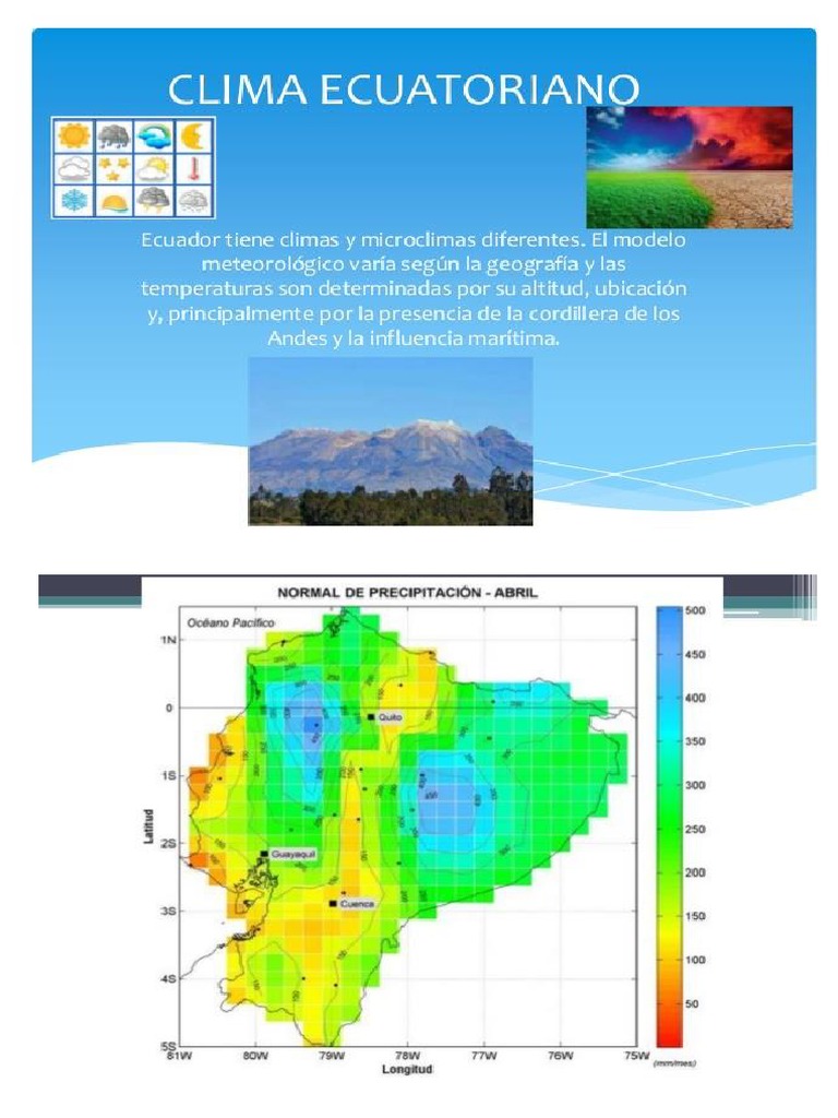 Clima de Ecuador | PDF