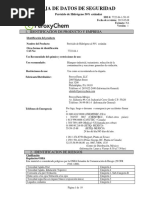 Hoja de Seguridad Grasa para Tuberia | PDF | Agua | Toxicidad