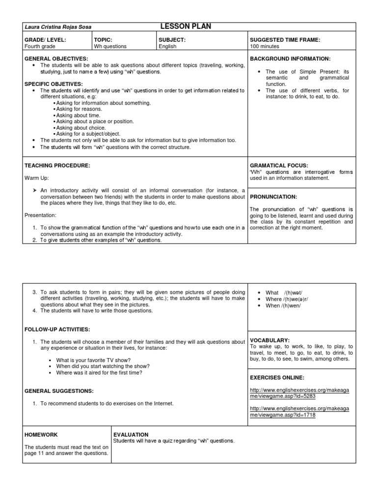 232 WH Questions | PDF | Question | Syntax