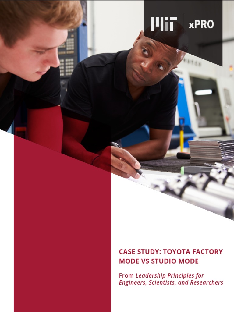 Factory Mode Vs Studio Mode Case Study-1 | PDF | Design | Case Study