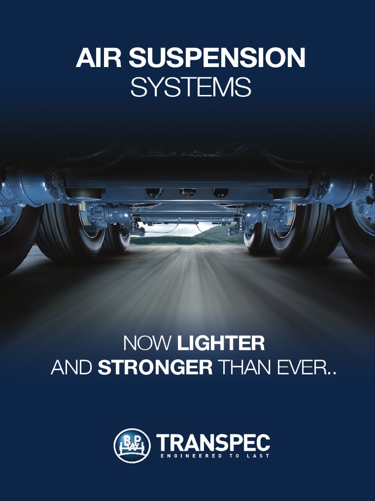 BPW Air Suspension Systems Overview | PDF | Beam (Structure) | Trailer ...