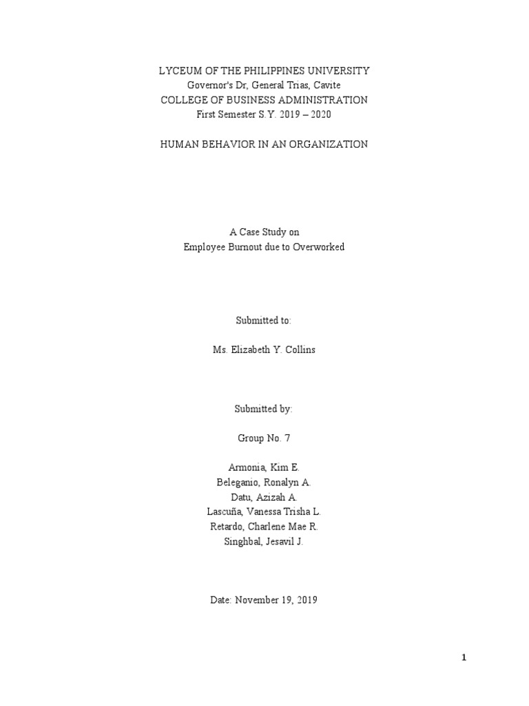 Case Study Hbo | PDF | Employment | Economies