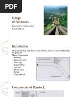 Design of Forebay | PDF | Reservoir | Dam