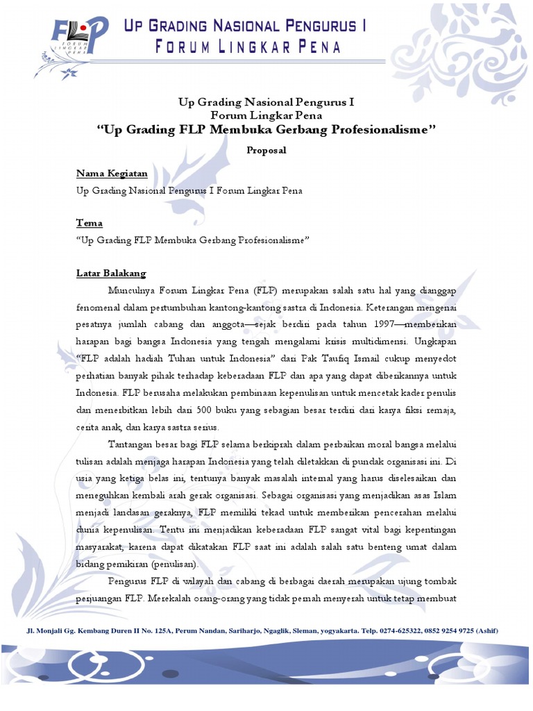 Proposal FLP | PDF