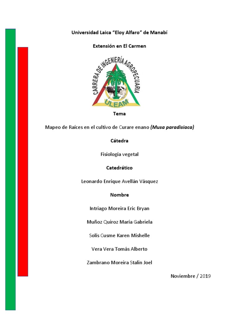 Curare Enano | PDF | Plátano | Agricultura