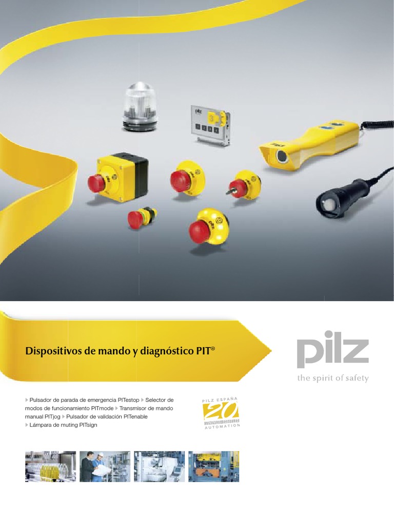 Dispositivos de Accionamiento Pilz | PDF | Software | Ingeniería