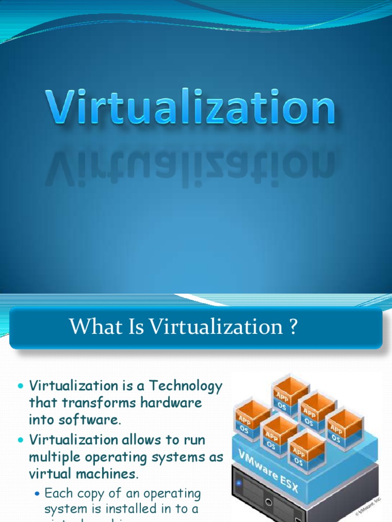 Visualization | PDF | Virtualization | Virtual Machine