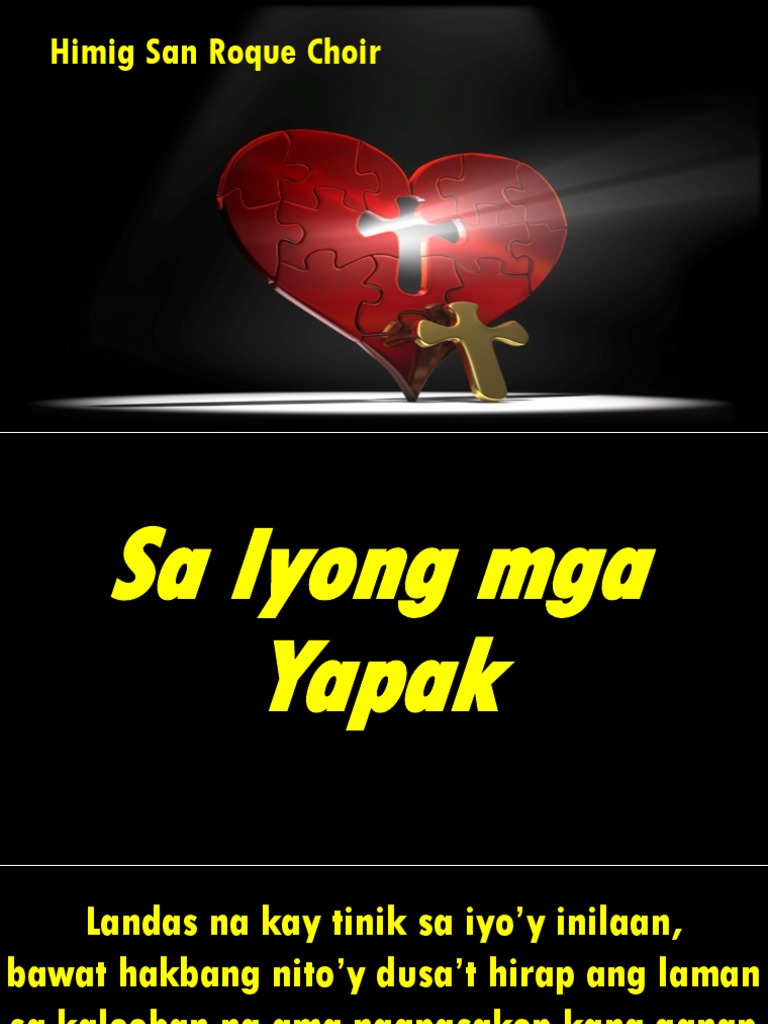 Sa Iyong Mga Yapak | PDF