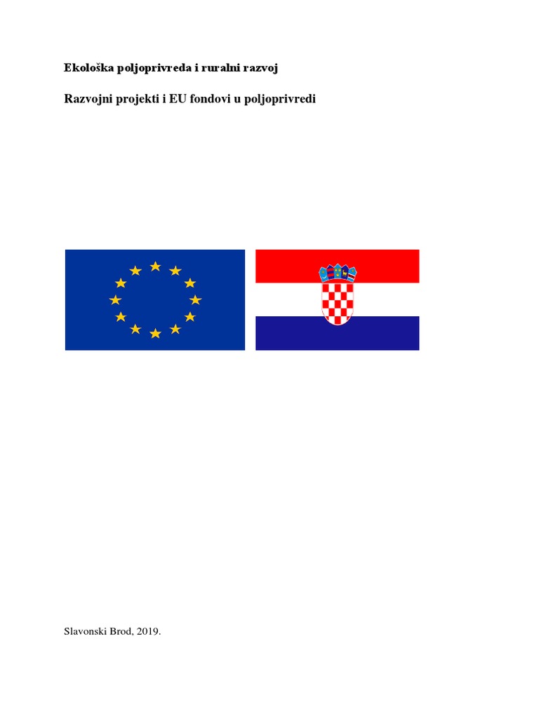 Skripta - EU I Fondovi | PDF