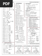 Formulario de Cálculo Diferencial e Integral PDF | PDF | Integral | Logaritmo