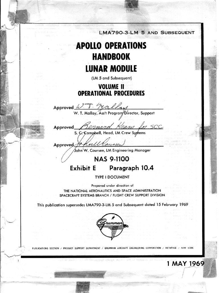 Apollo Operations Handbook LM 6 Vol 2 | PDF