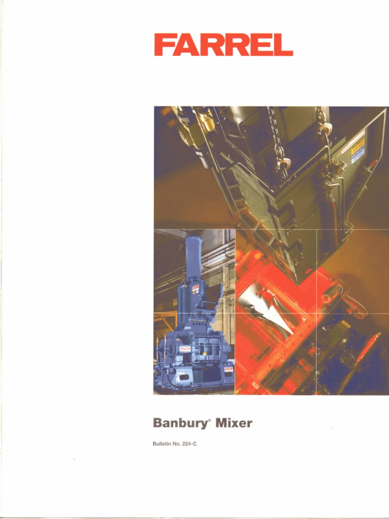 Farrel F Series Banbury Mixer PDF | PDF