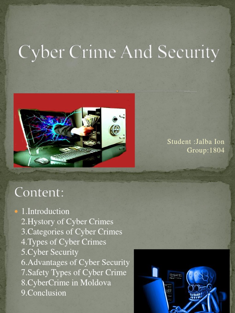 Cyber Crime | PDF | Cybercrime | Computer Virus