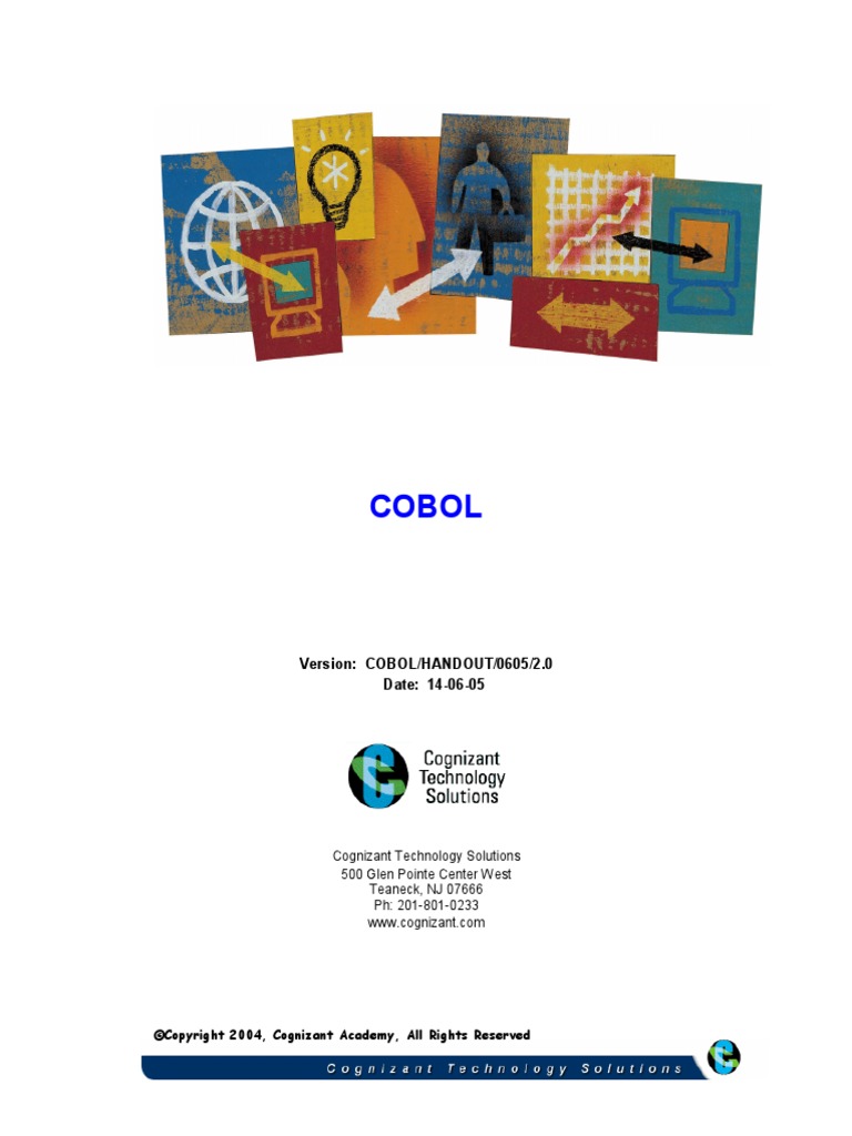 Handout COBOL V 2 (1) .0 PDF | PDF | Computer Program | Programming