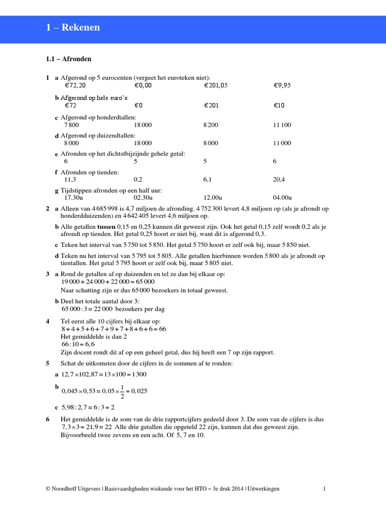 Wiskunde | PDF