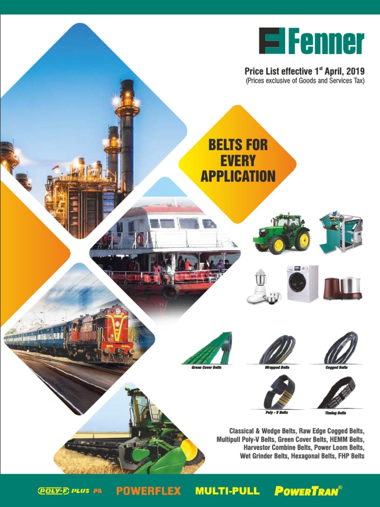 Fenner Belt | PDF | Belt (Mechanical) | New York City