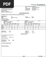 Eye Glasses Invoice PDF | PDF