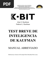 K-BIT Cuaderno de Examen | PDF