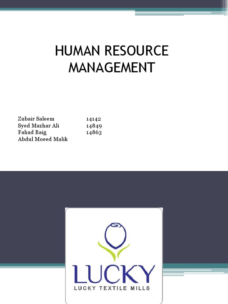 HRM Project | PDF | Human Resources | Human Resource Management