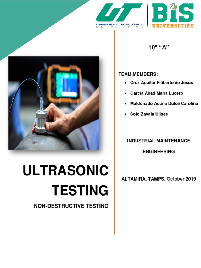 Ultrasonic Testing | PDF | Ultrasound | Nondestructive Testing