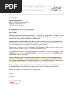 Sample Authorization Letter For Japan Visa | PDF | Government | Business