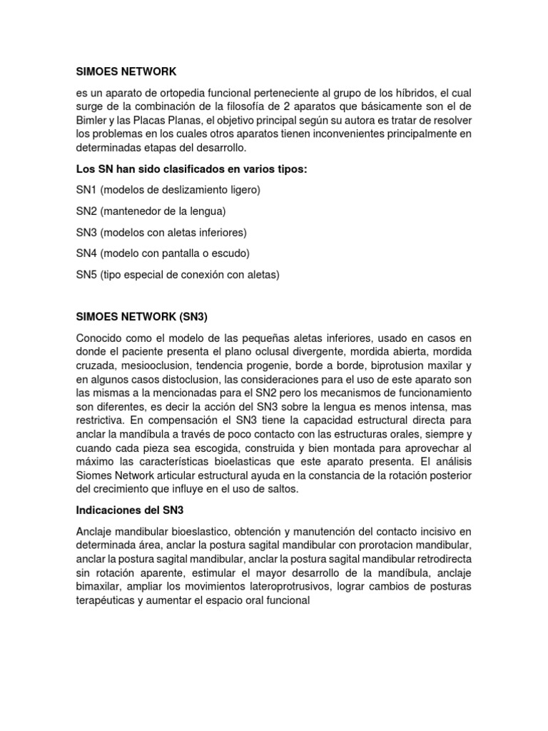 Simoes Network | PDF