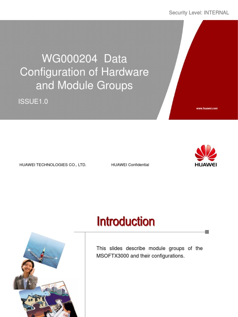 MSOFTX3000 ATCA Platform Data Configuration of Hardware and Module ...