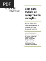 Examen de Comprensión Lectora en Inglés UNAM | PDF | Artes del Lenguaje ...