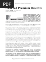 24 Method: Unearned Premium Reserve Calculation: Category: 28 Apr 2015 ...