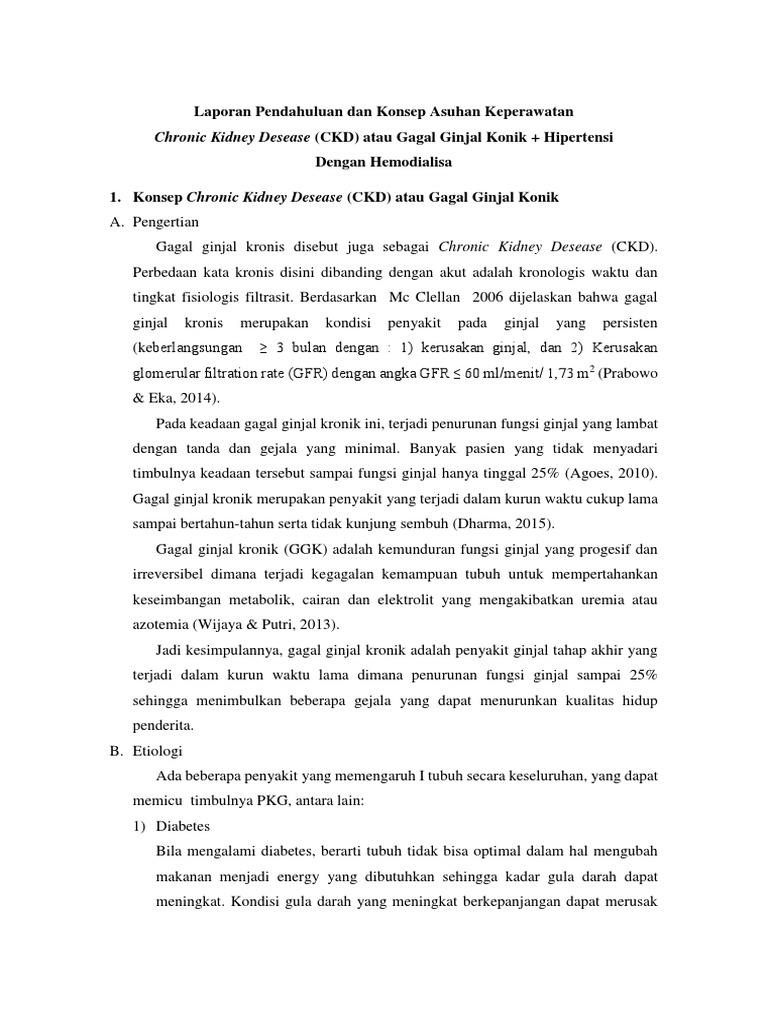 LP CKD Hipertensi | PDF