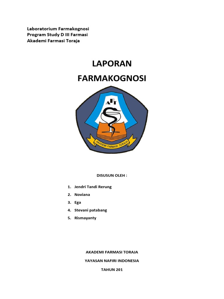 Laporan Farmakognosi Pembuatan Simplisia | PDF