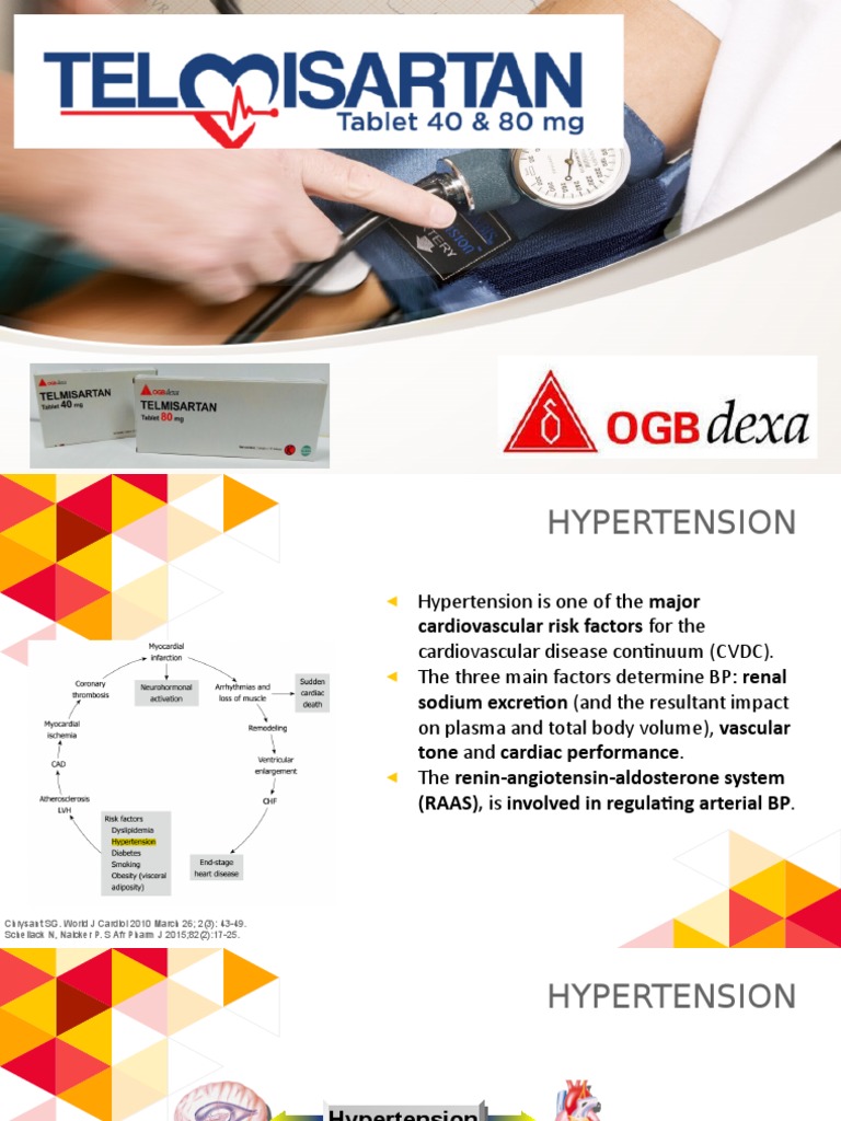 Telmisartan | PDF | Hypertension | Cardiovascular Diseases