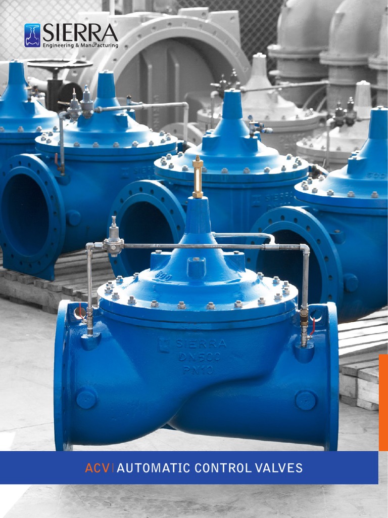 Acv Automatic Control Valves PDF | PDF | Valve | Pump