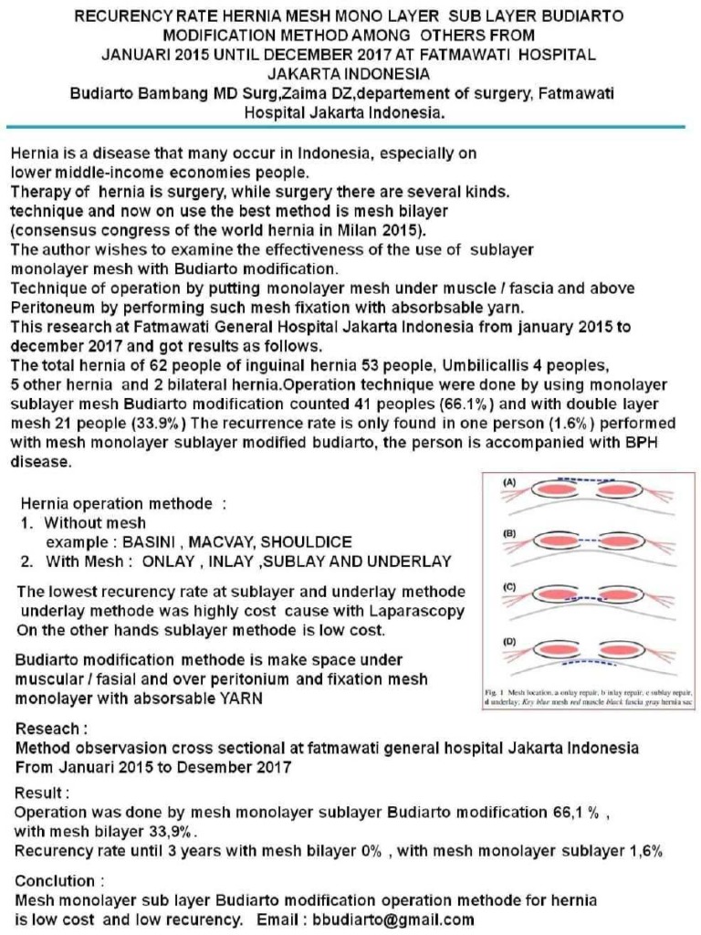 E Poster Hernia | PDF