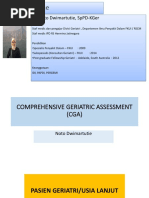 Comprehensive Geriatric Assessment (CGA) | PDF
