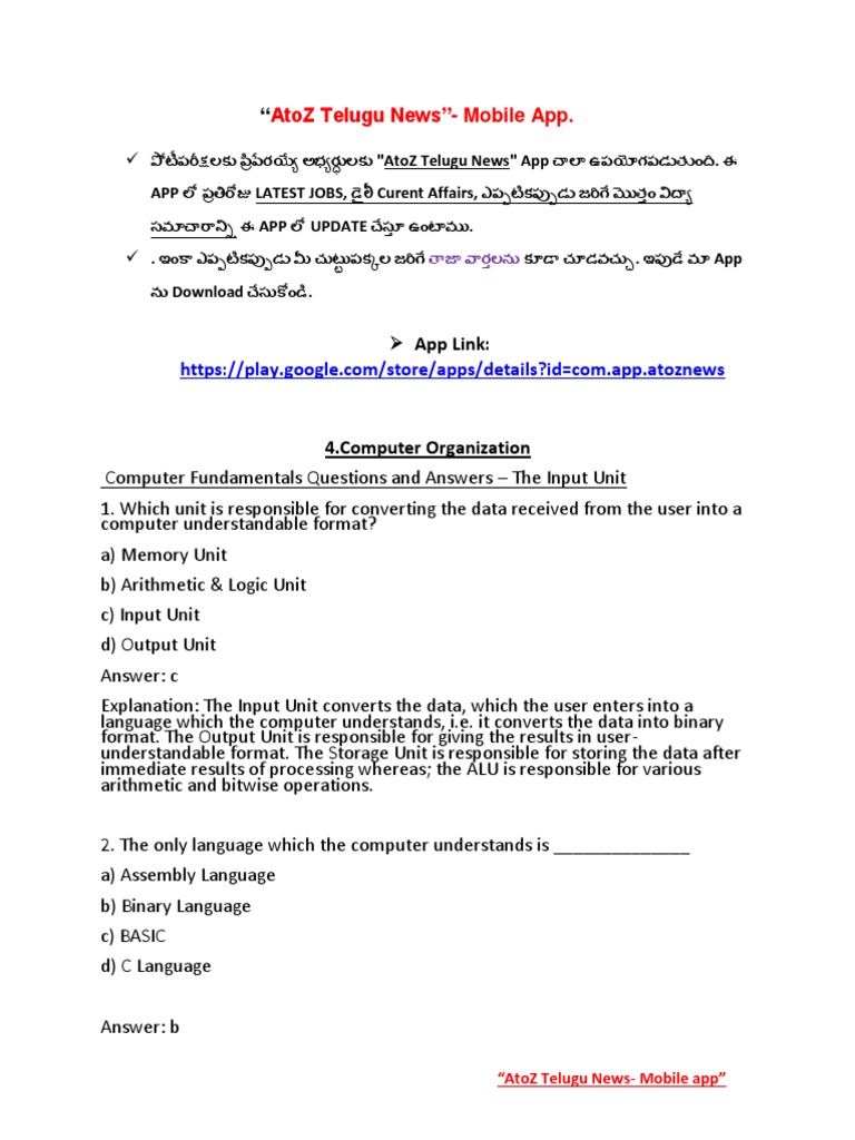 Computer Organization Bits Pdf Random Access Memory Binary Coded Decimal 2363