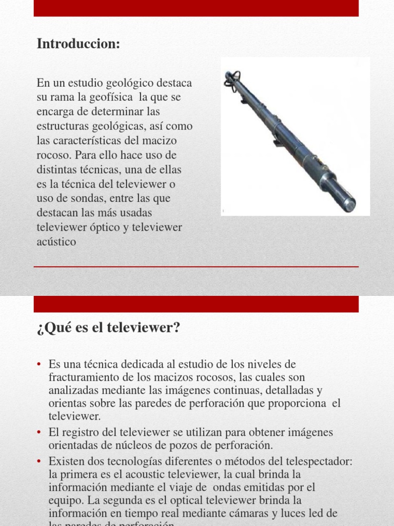 Introduccion Televiewer | PDF