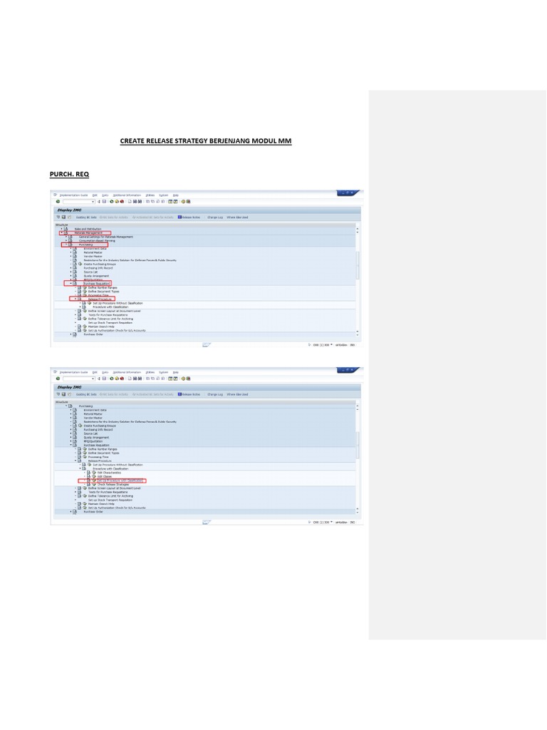 Create PR Dan Po Release SAP | PDF