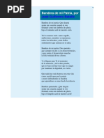 Poema Patria de Ricardo Miró | PDF