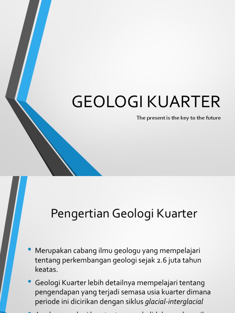 Geologi Kuarter | PDF
