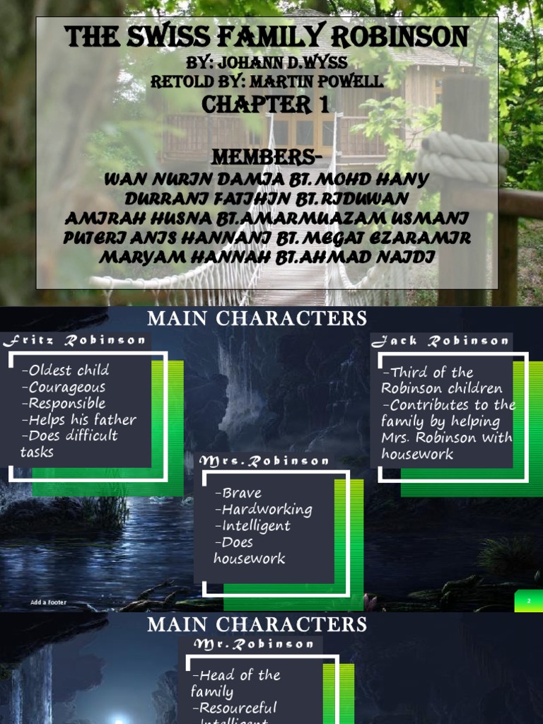 Swiss Family Robinson: Chapter 1 Summary | PDF | The Swiss Family ...