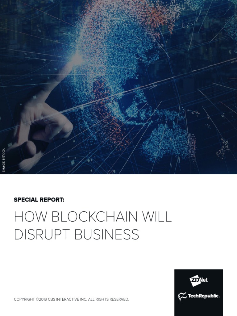 How Blockchain Disrupt Business | PDF | Computing | Business