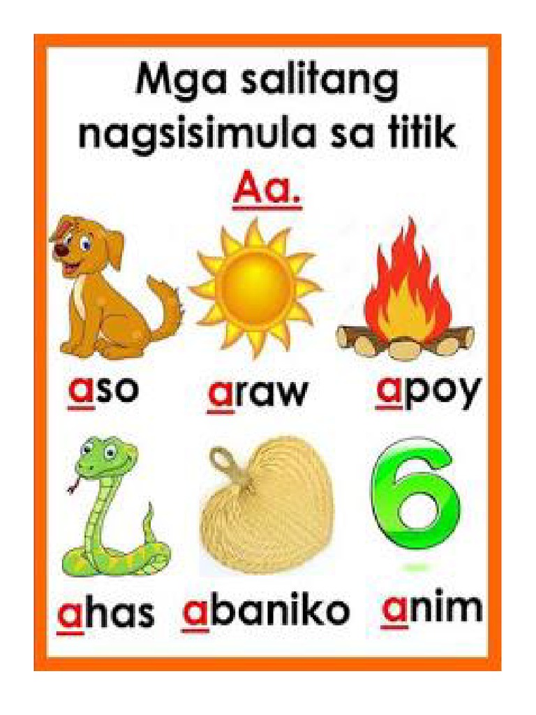 Abakada Chart Print | PDF