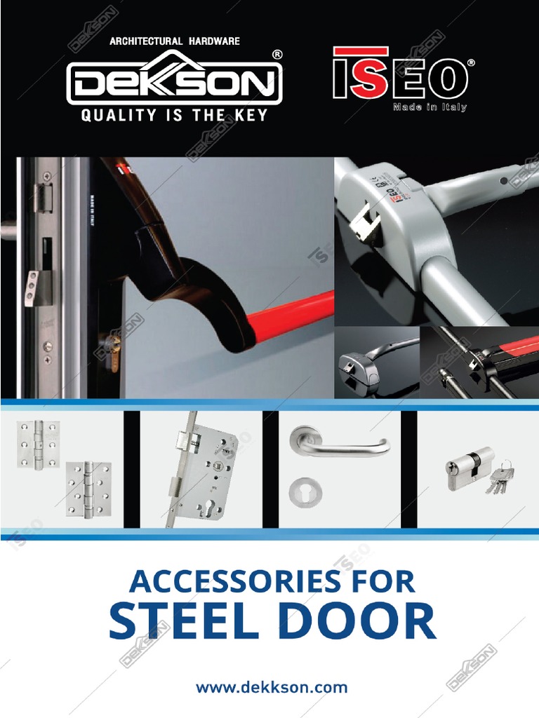 Brosur Dekkson Stell Door | PDF