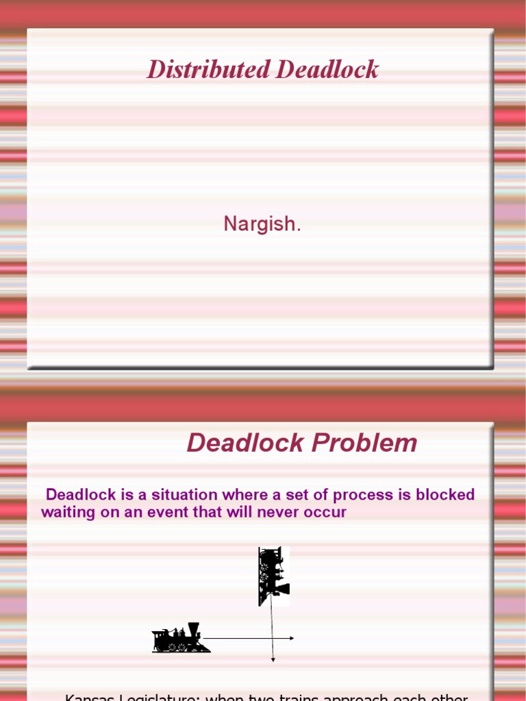 Distributed Deadlock: Nargish | PDF | Distributed Computing | Computing
