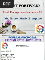 Events Management NC III | PDF | Makati | Metro Manila