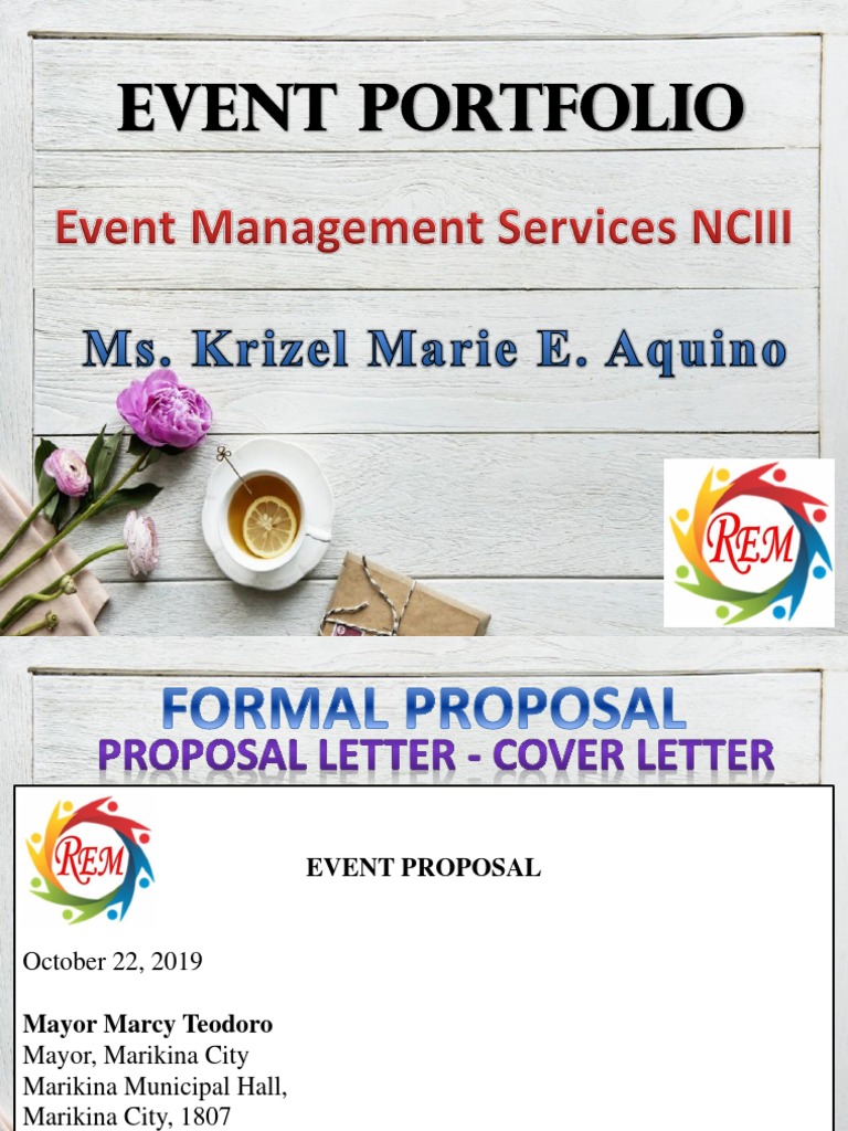 Events Management Portfolio Sample | PDF | Credit Card | Payments