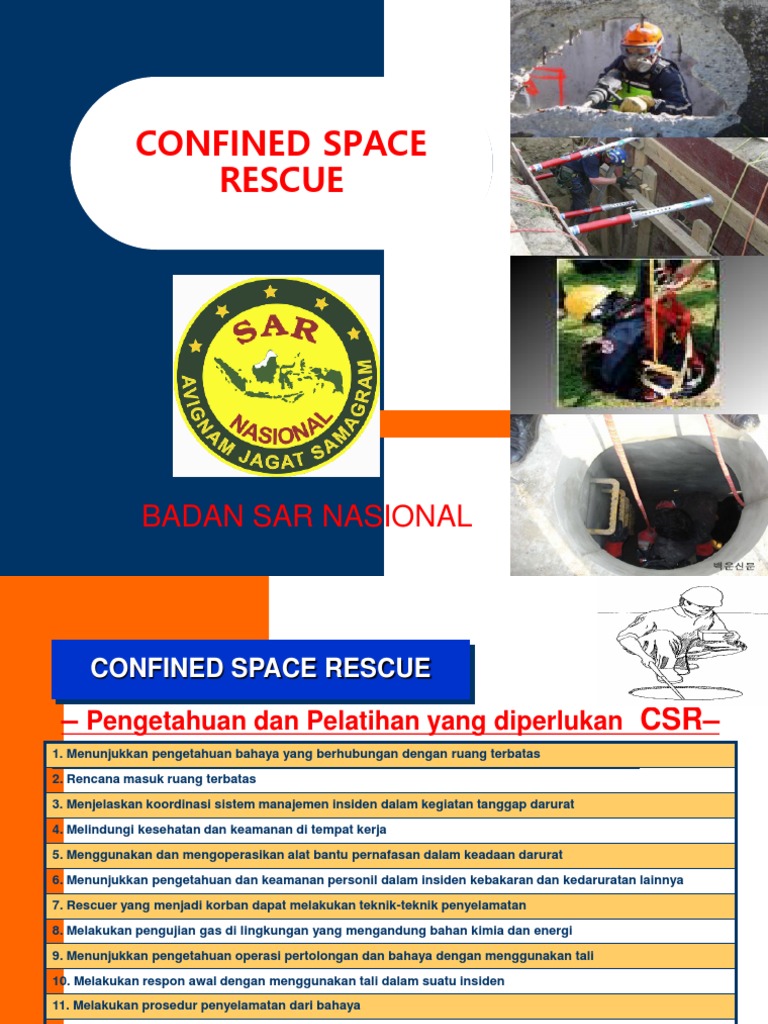 Confine Space Rescue | PDF