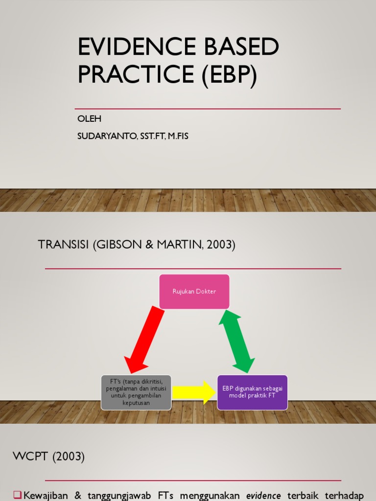 Evidence Based Practice (Ebp) | PDF
