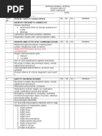 Daily Crash Cart Checklist | PDF